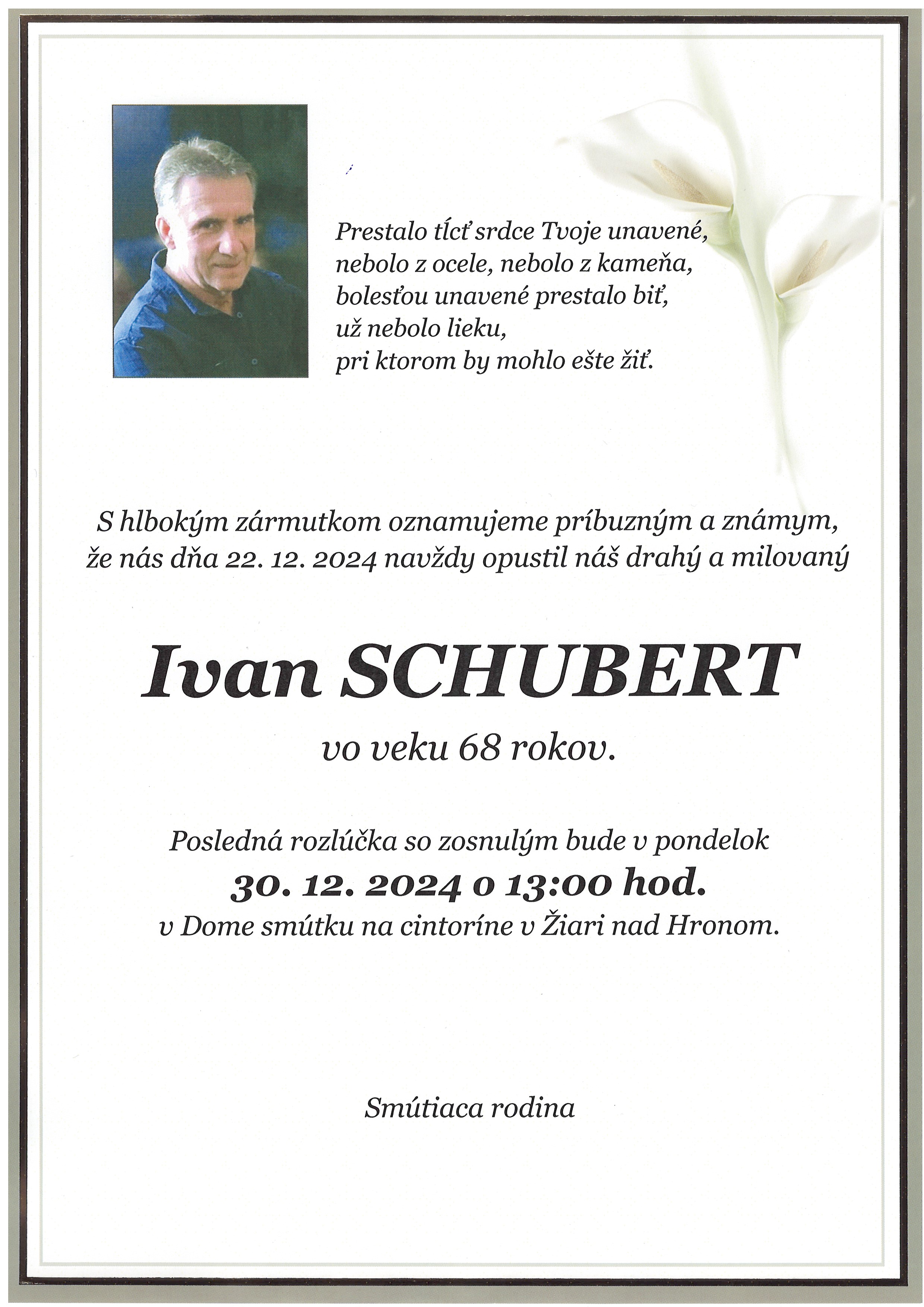 Parte - opustili nás | www.orchidea-ziar.sk