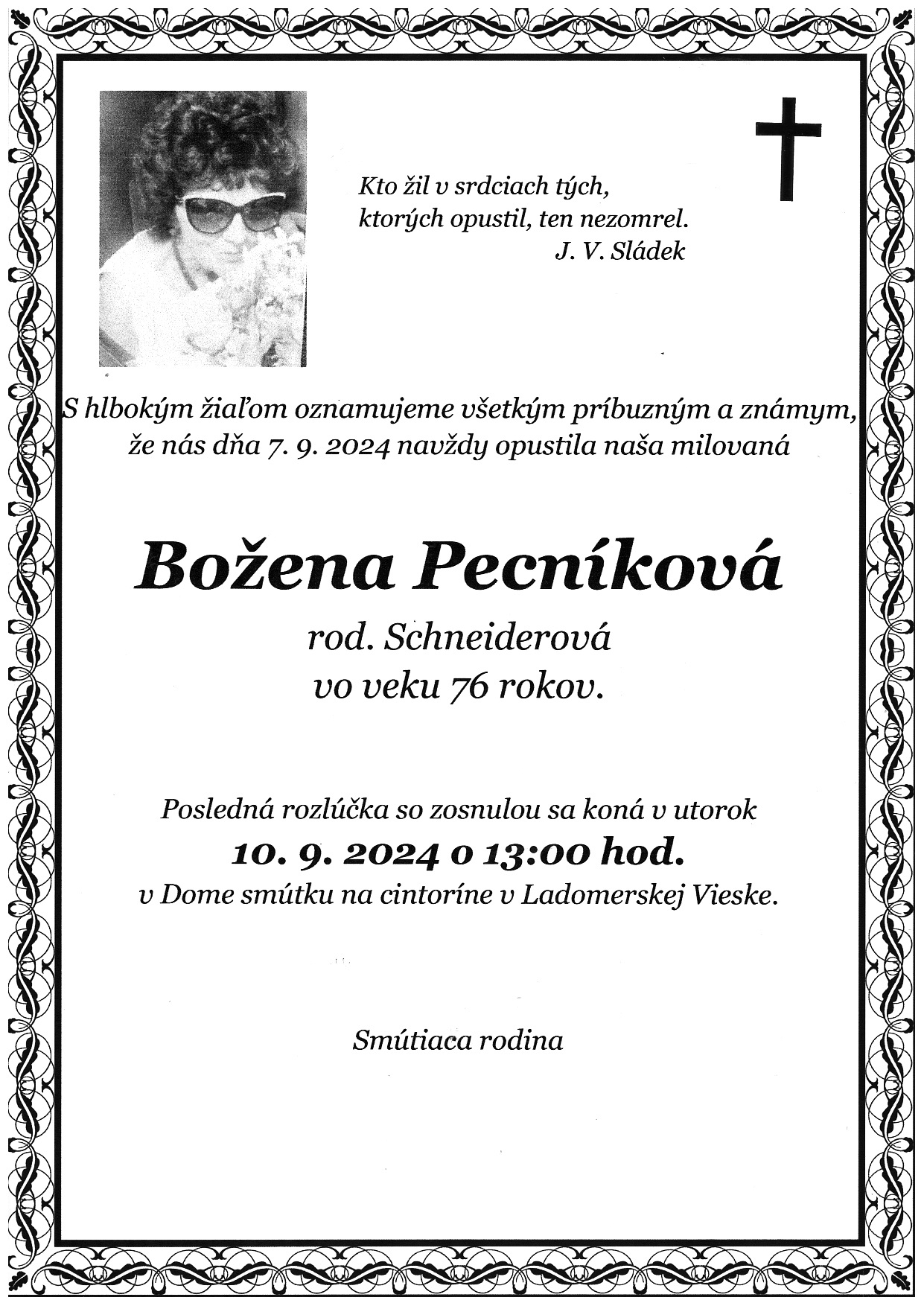 Parte - opustili nás | www.orchidea-ziar.sk